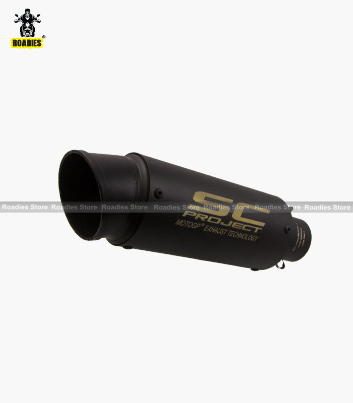 Exhaust SC-Project Matt Black For All Motorbikes - Roadies Store
