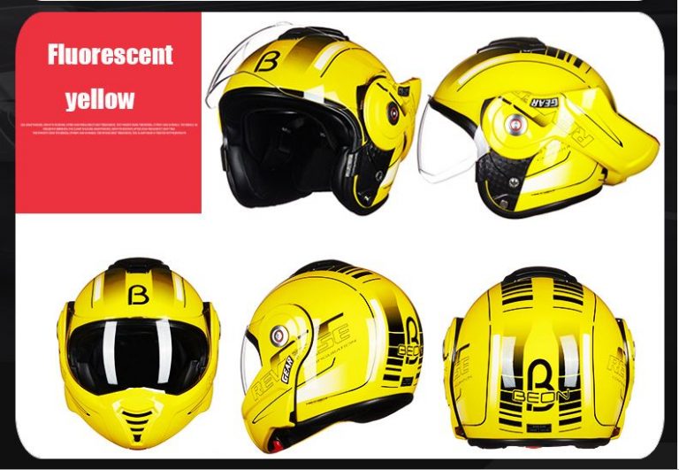 BEON B702 180° Reverse Helmet - Roadies Store