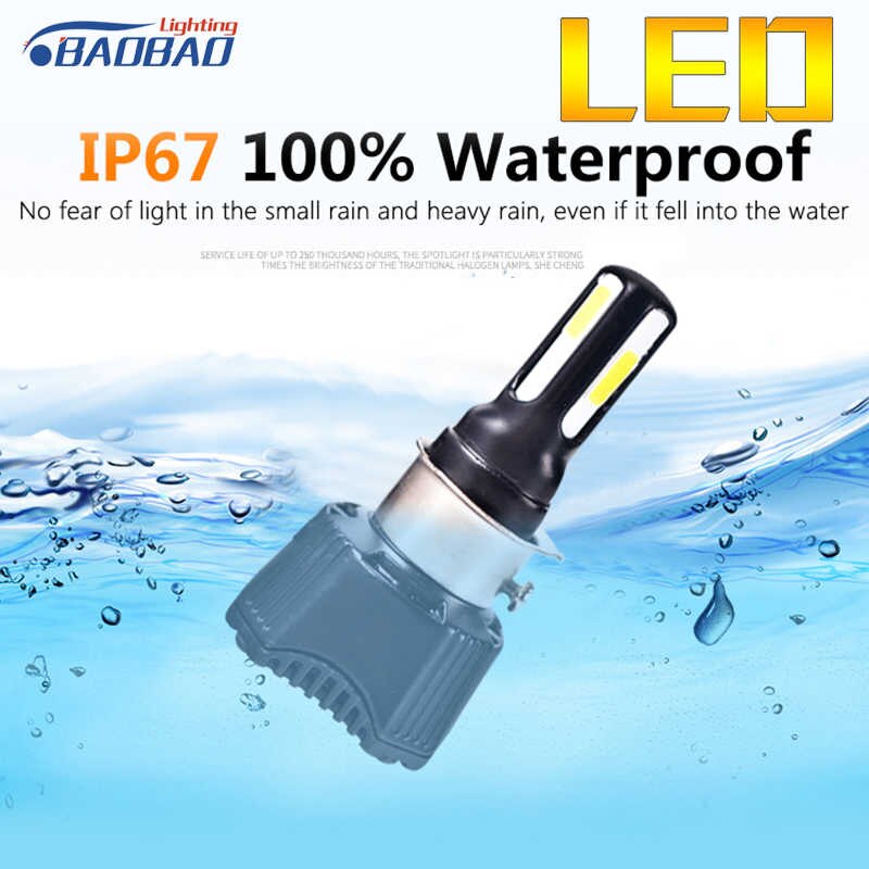 Motorcycle LED Headlight 40w 4400lm RTD M02H - Roadies Store