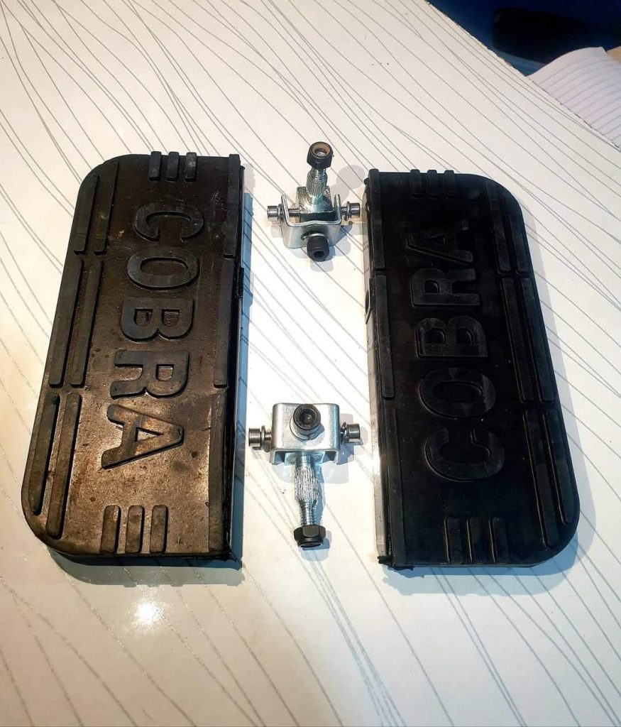 Universal Cobra Footrest Panel Plats Both Sides for Yamaha-Honda-Suzuki ...