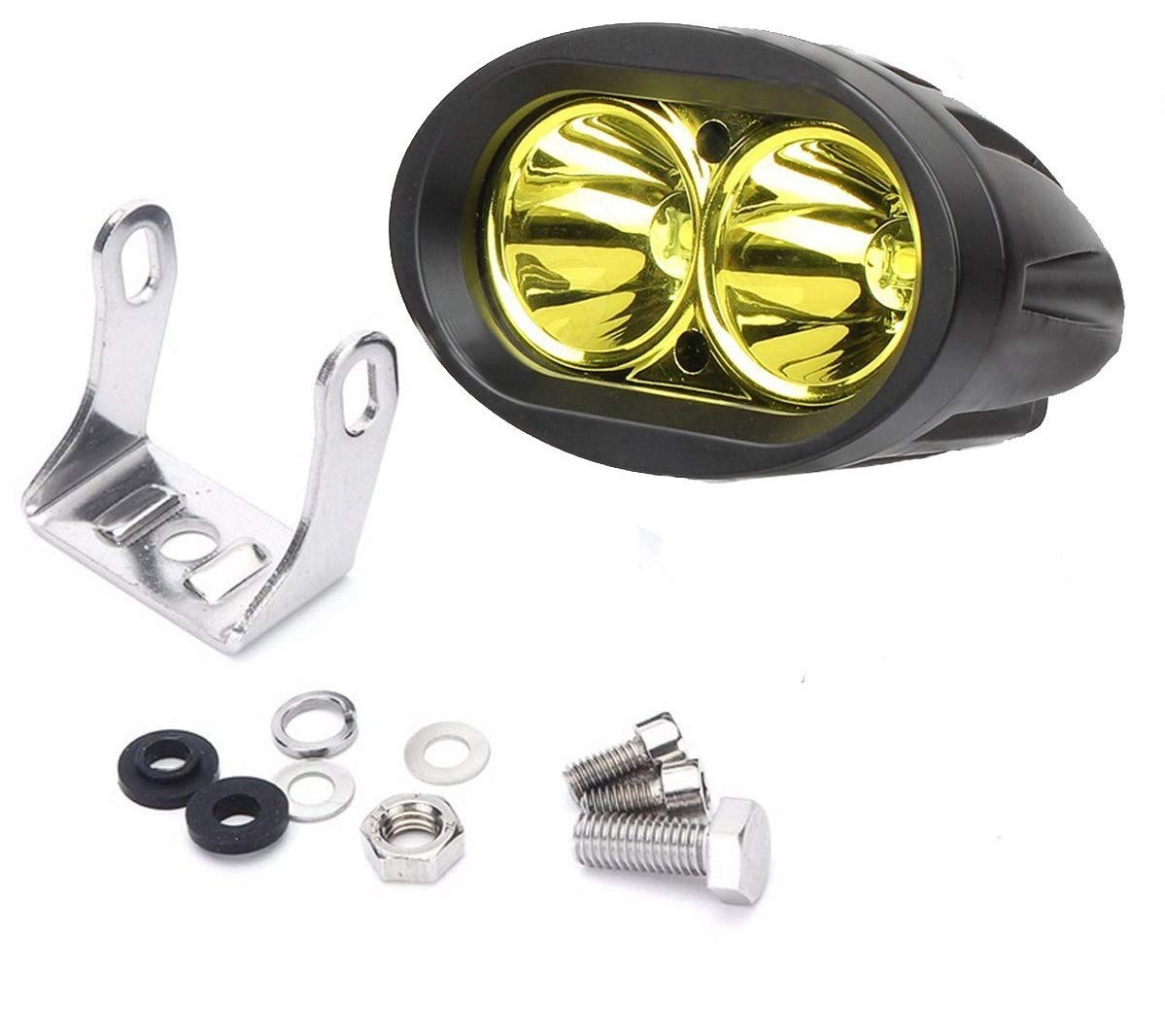 Oval Shape KMM Dual LED Lights 5000Lm - Roadies Store