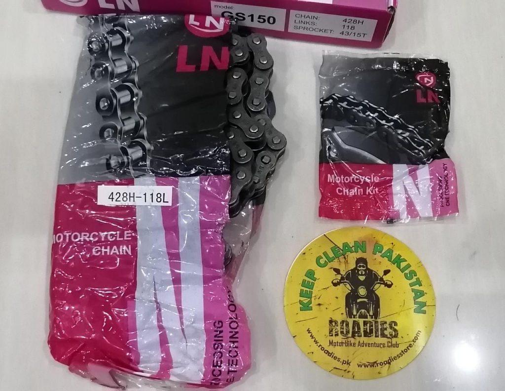 Suzuki GS 150 & 150SE Chain sprocket kit Garari Set A+ - Roadies Store