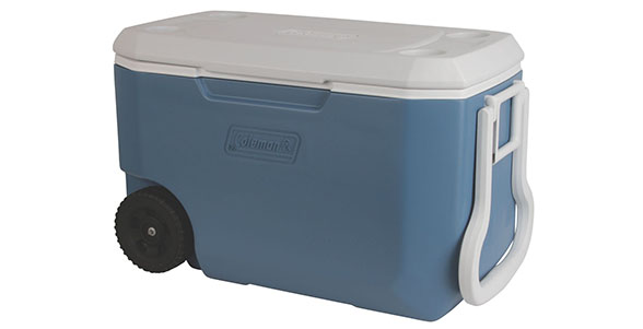 Coleman 62-Quart Xtreme 5-Day Cooler | Icebox with Wheels - Roadies Store