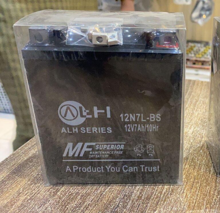 ALH Dry Battery 7amp 12v For Yamaha YBR YB125Z YBR125G | Honda CB150F ...