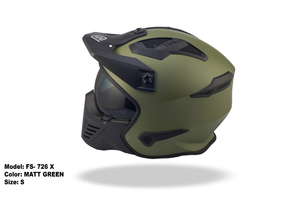 FASEED FS-726 X Detachable Skull Mask Street Fighter Army Green ...