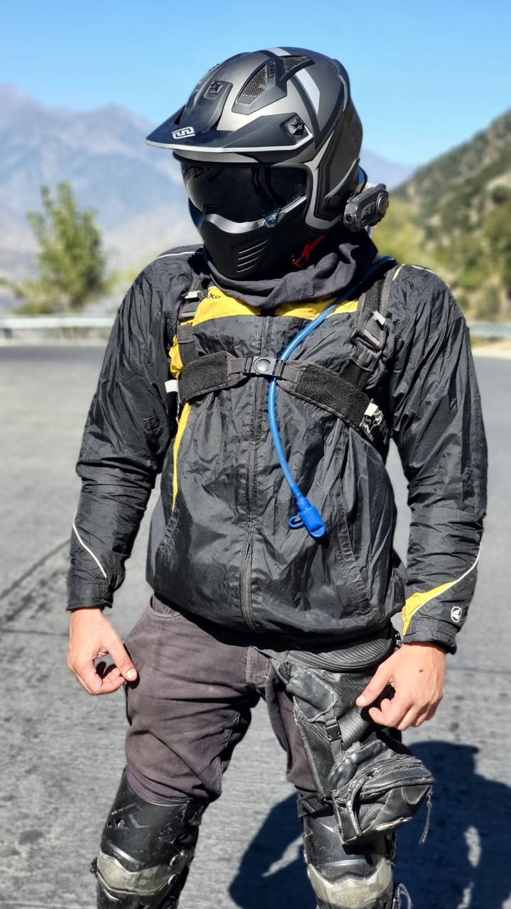 FASEED FS-726 X HWS TITANIUM SILVER Detachable Skull Mask Street ...