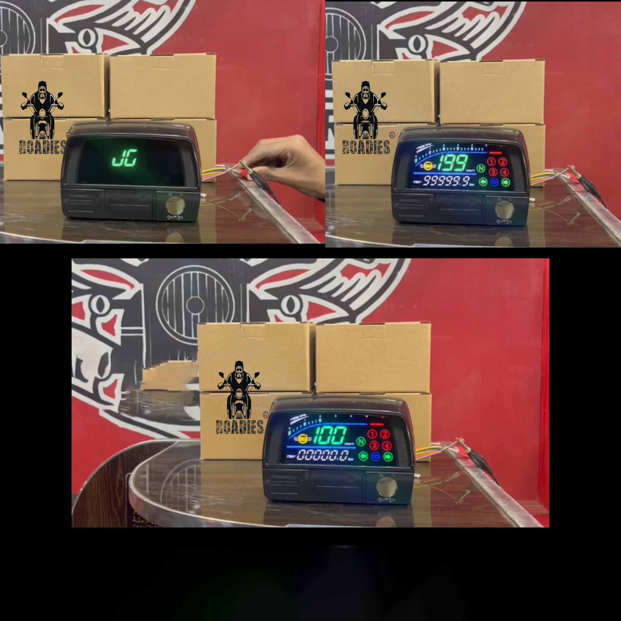 Honda 125cc Digital Meter with Charging USB Port For Motorcycle ...