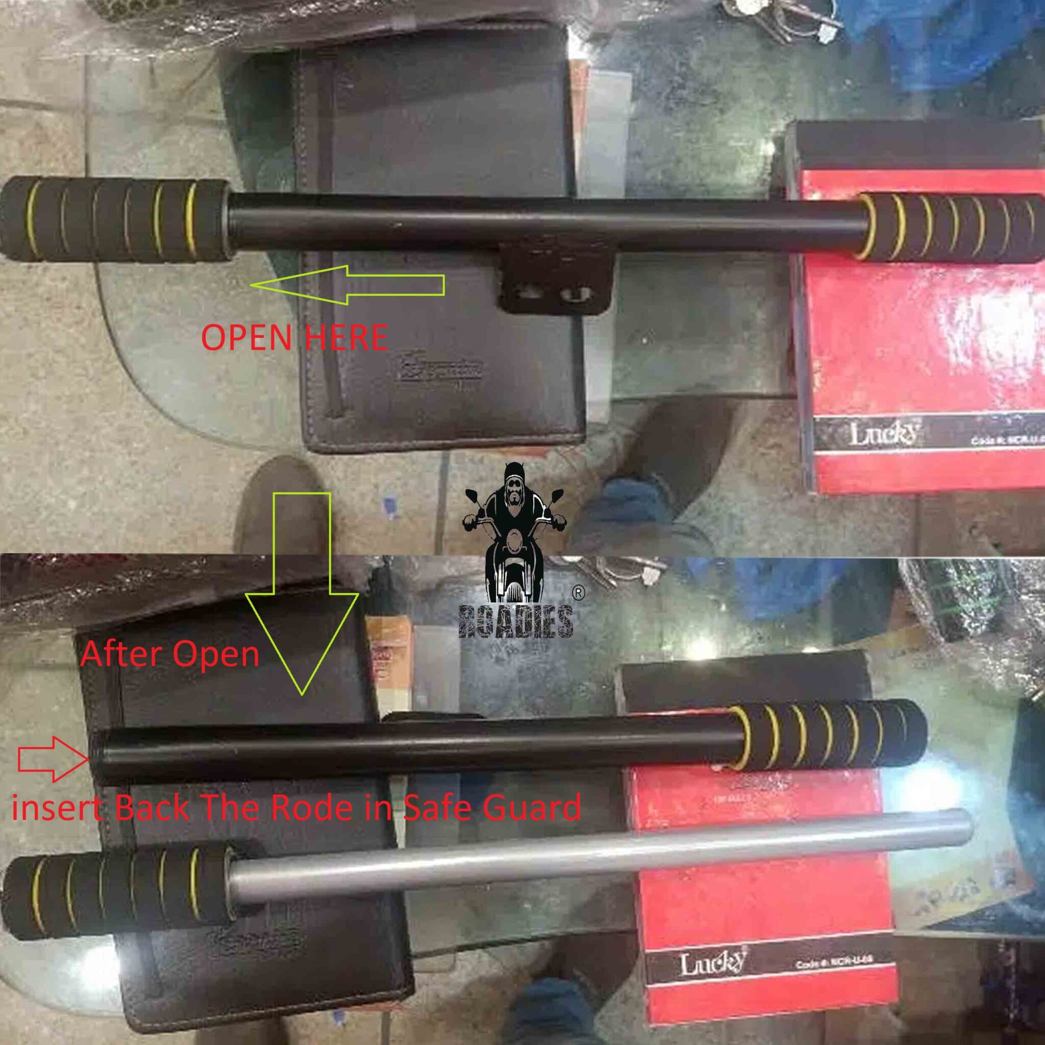 Safe Guard/Footrest/Carriers Archives - Roadies Store