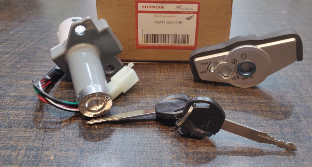 Motorcycle Honda CB150F Handle Ignition Lock Fuel Tank Cap Lock Set ...