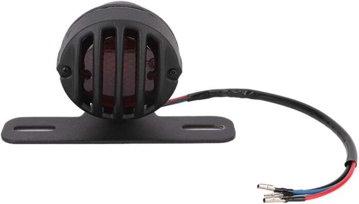 Universal Motorcycle Back Rear Tail light Vintage Cafe Racer Gril Brake ...
