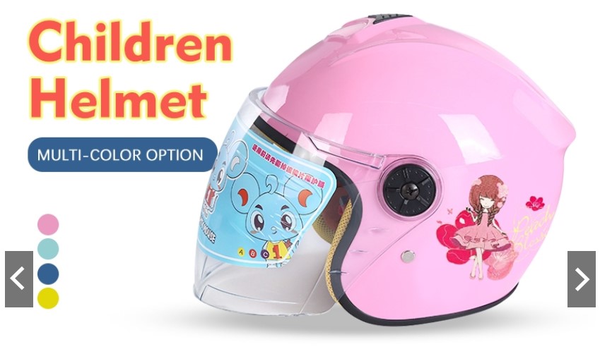 ADLO Kids Children Baby Motorcycles Safety Helmet 45-52cm Size ABS ...