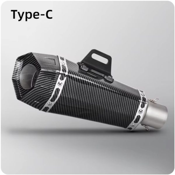 Motorcycle Akrapovic Exhaust E33 Muffler Bass Loud Performance DB ...