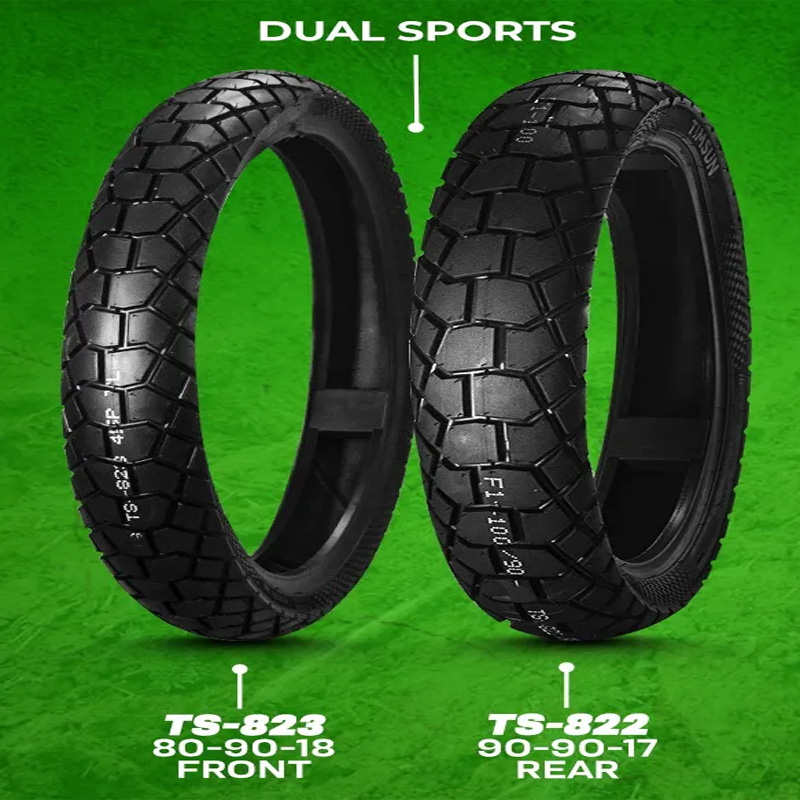 Honda CG 125cc Timsun Tubeless Dual Sports Tires Tyre - Roadies Store