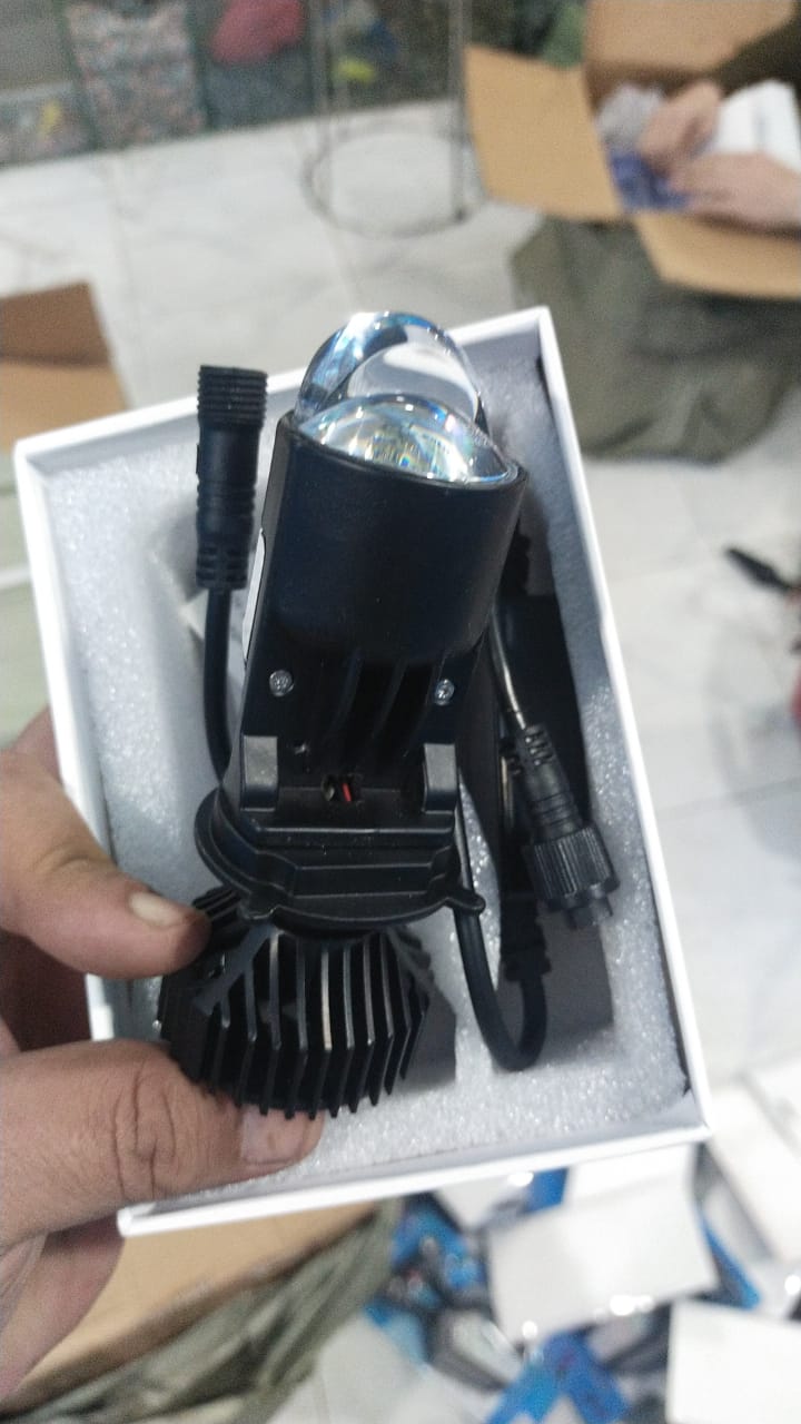 LIU HJG T10 Projector Internal Headlight LED Light H4 55W 7000lm ...